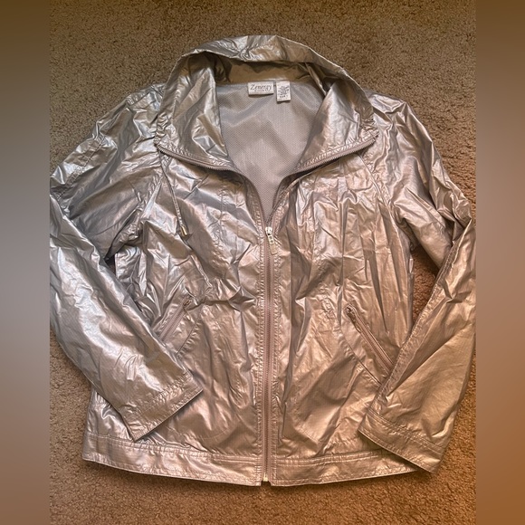 Jackets & Coats | Silver Rain Jacket | Poshmark